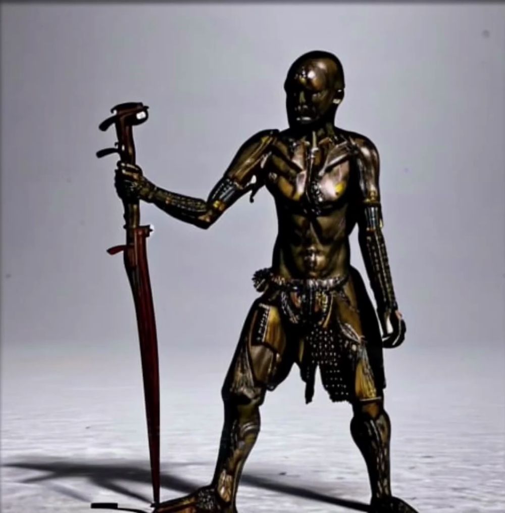 Humanoid Warrior 02 on Litemint: Digital Collectibles and NFT ...