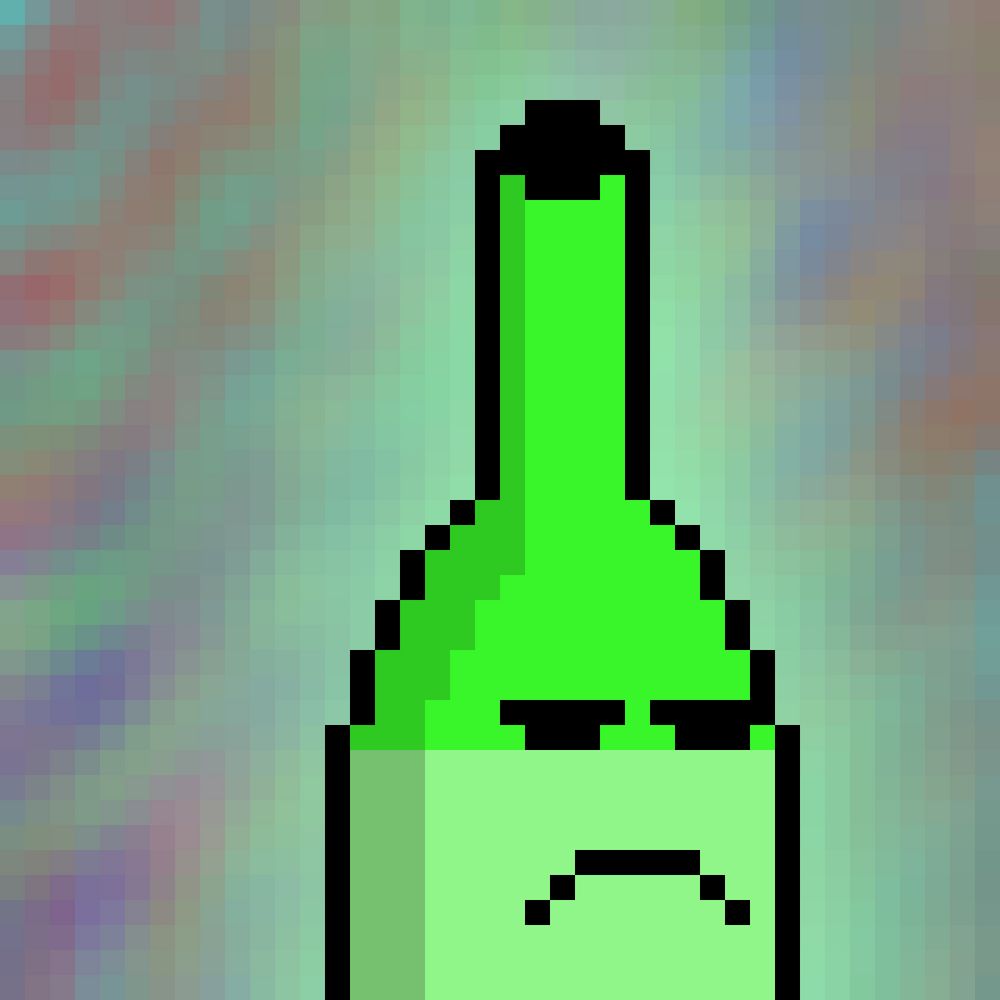 Pixel Bottle 20 on Litemint: Digital Collectibles and NFT Marketplace ...