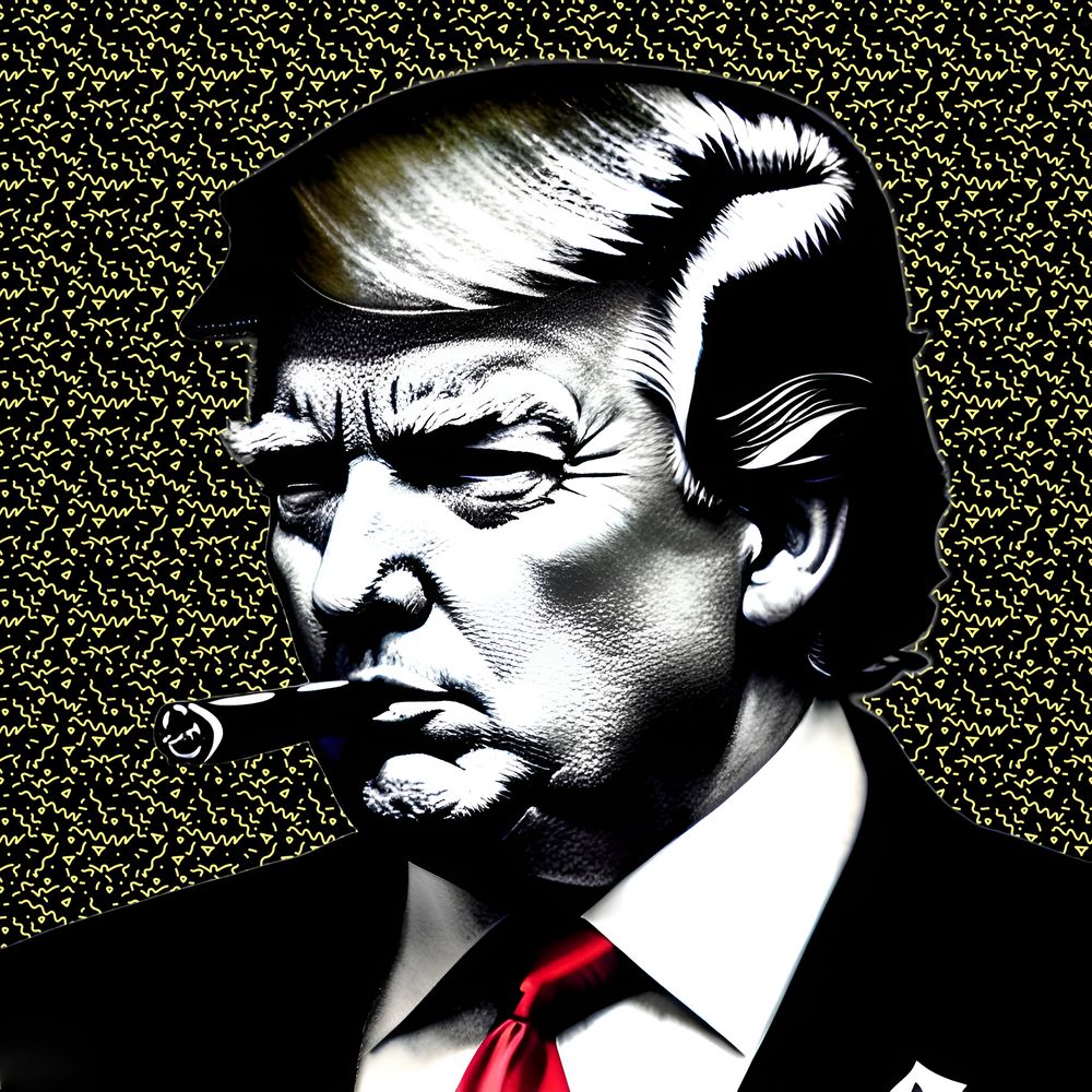 Donald J Trump 420 on Litemint: Digital Collectibles and NFT ...